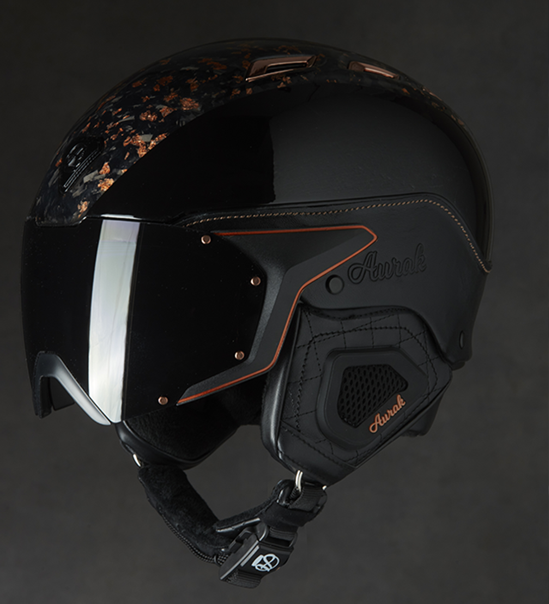 Falcon X II Ski Helmet – Forged Carbon | Aurak Protection